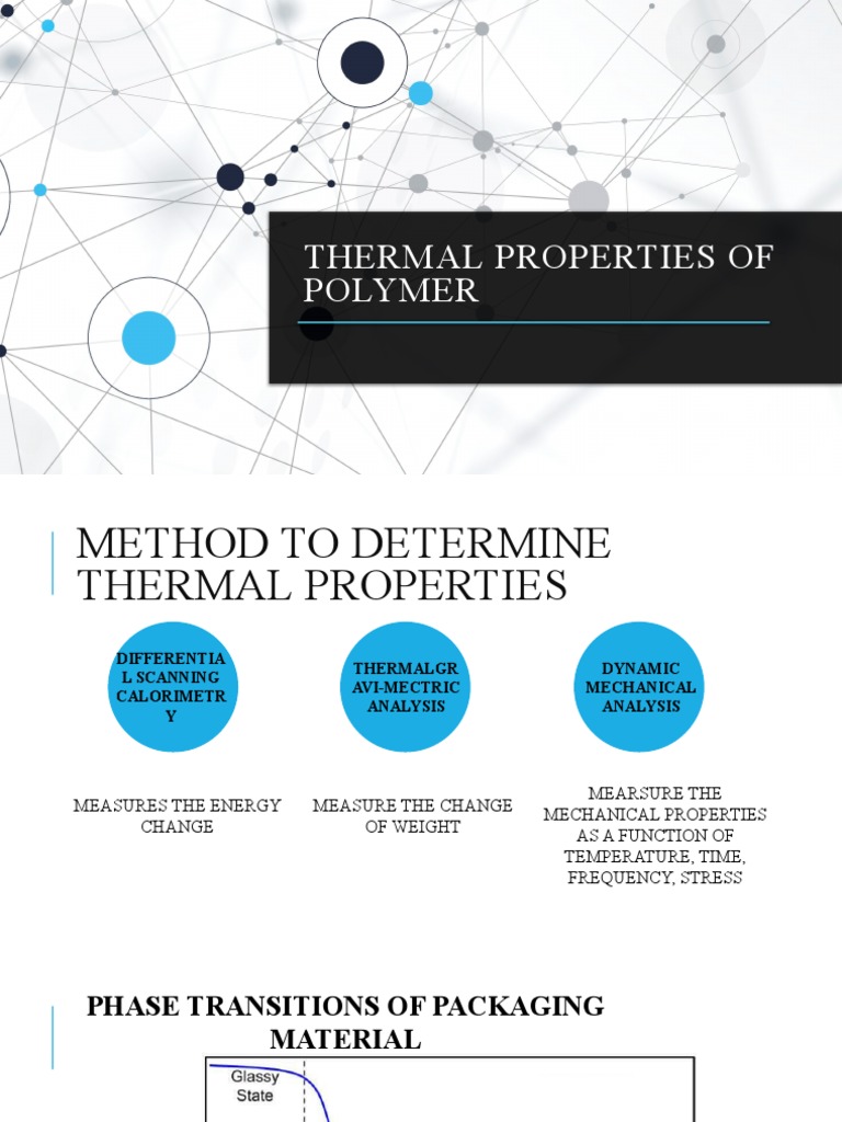 THERMAL PROPERTIES OF POLYMER (Update) | PDF | Polymers | Deformation (Engineering)