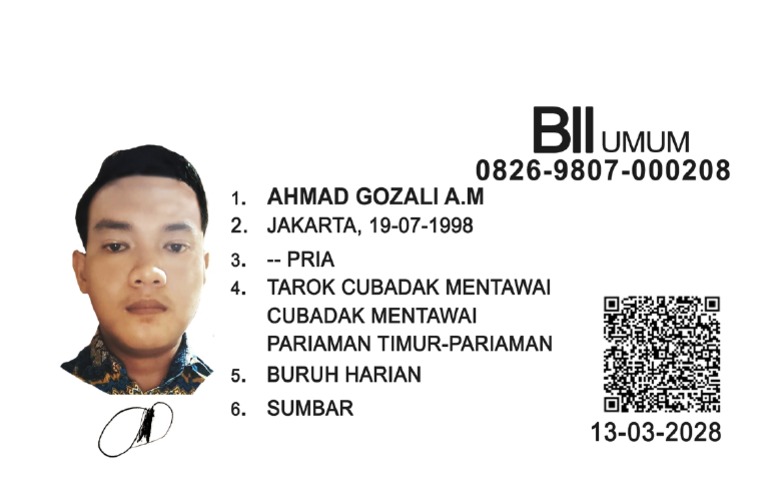 Sim Baru Lumajang | PDF