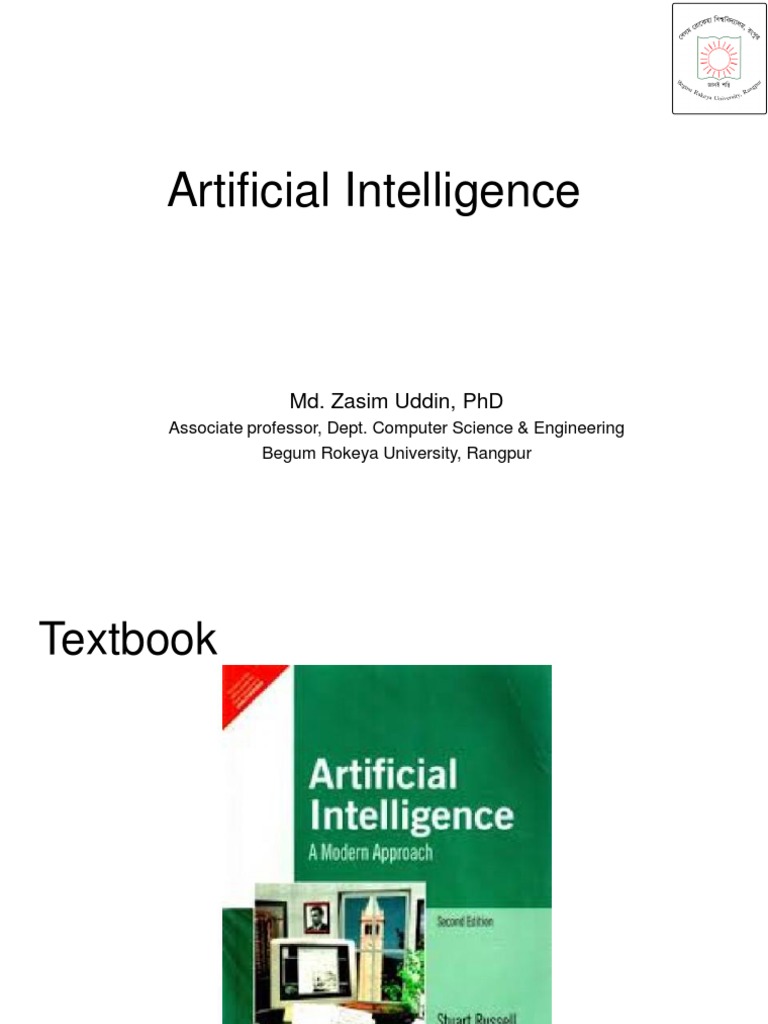Ai Lecture 1 Pdf Pdf Artificial Intelligence Intelligence Ai And Semantics