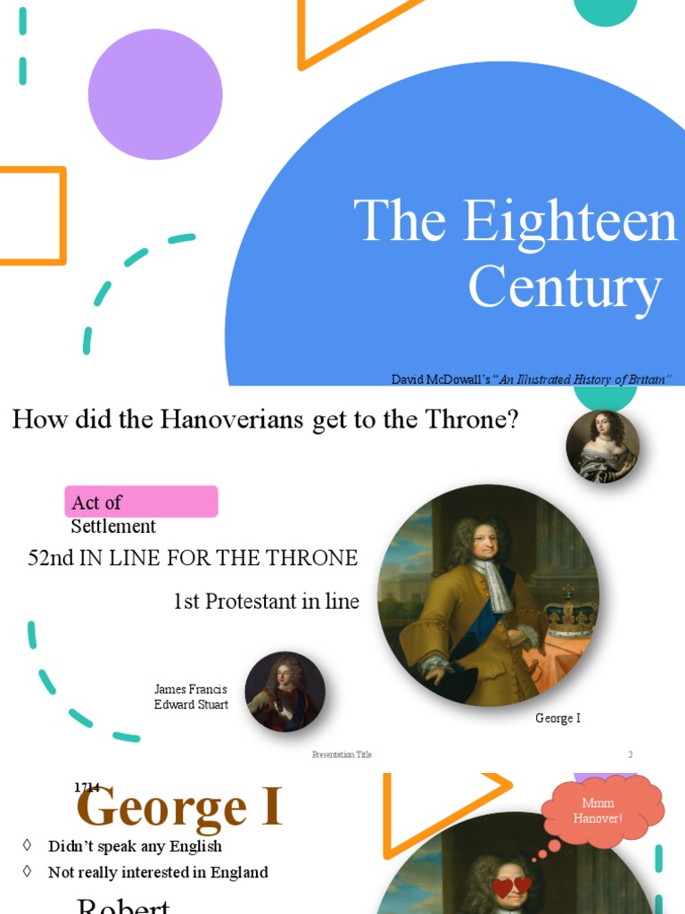 05 18th Century | PDF | Kingdom Of Great Britain | Jacobitism