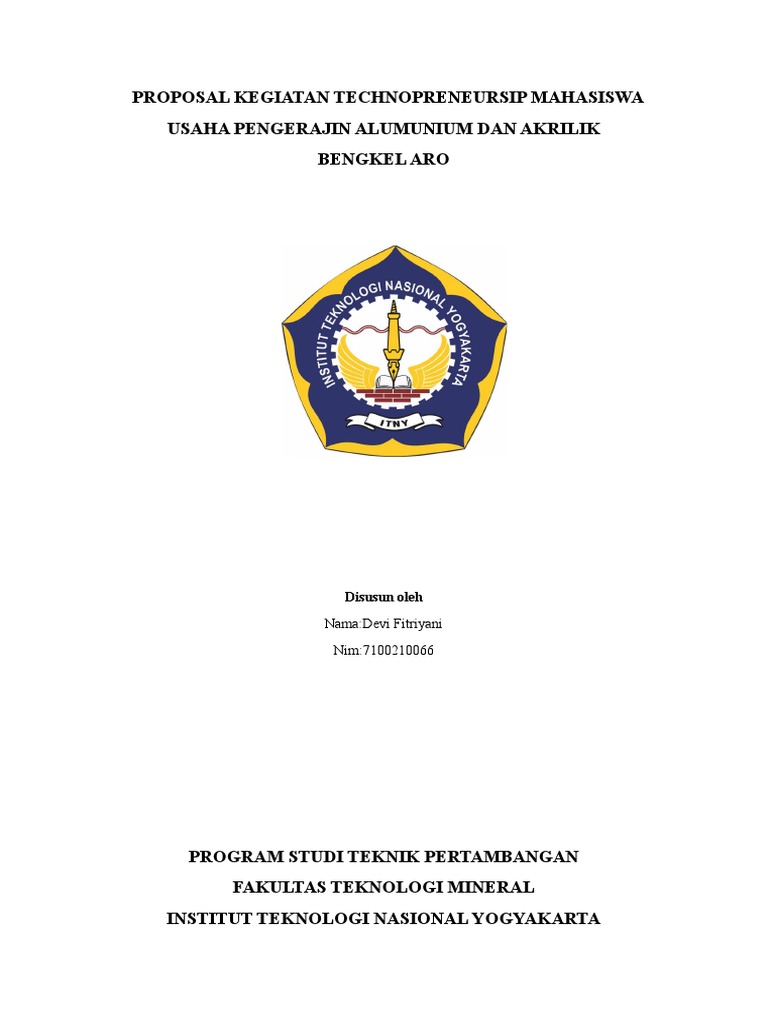 Proposal Usaha | PDF | Seni