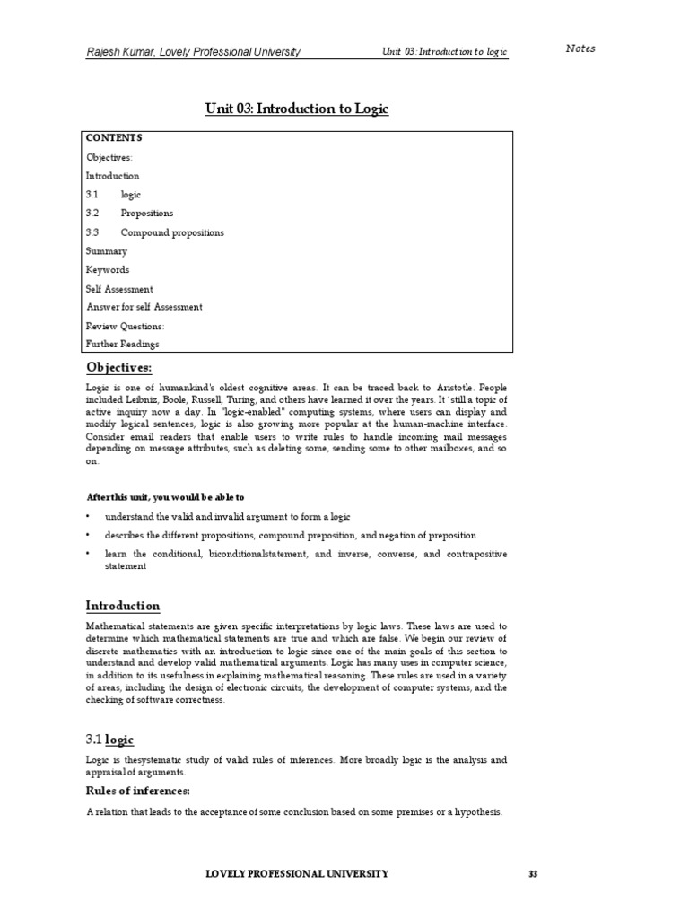 DEMTH136 - DISCRETE - STRUCTURES SLM-36-46 | PDF | Logic | Argument
