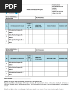 Hoja Viajera de Producción Detallada | PDF