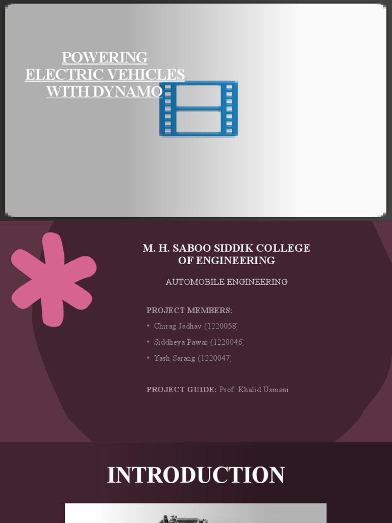Powering Electric Vehicles with Dynamos: A Proposed Solution for ...