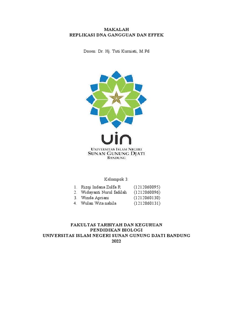 Makalah BIOSEl Kel 3 Fix | PDF