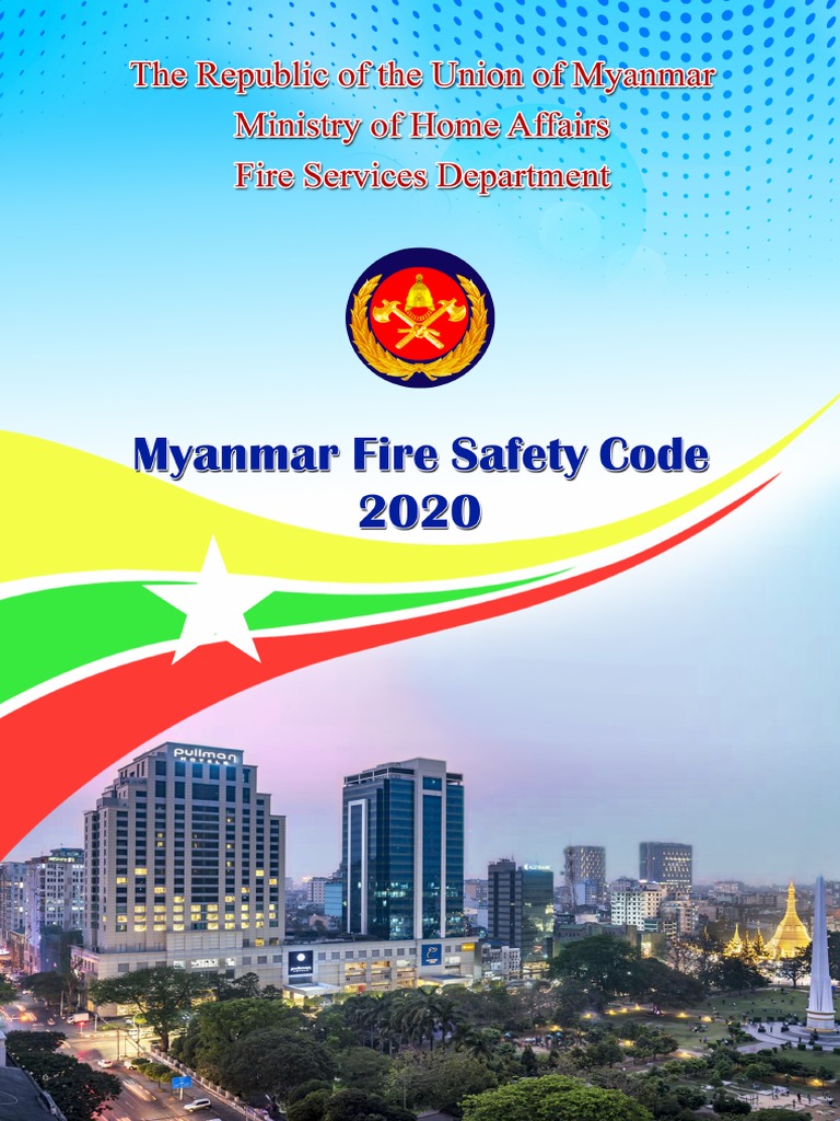 Myanmar Fire Safety Code 2020 (Eng Version) PDF | PDF | Wall | Filling ...