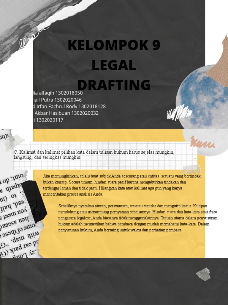 Legal Draft 9 | PDF