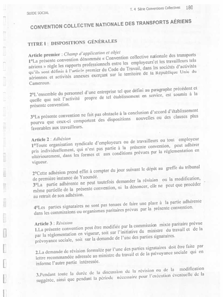 CCN Transports Aériens | PDF