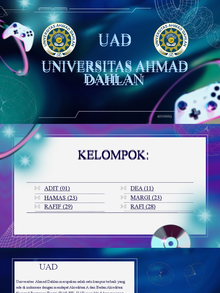 UAD UAD: Universitas Ahmad Dahlan Universitas Ahmad Dahlan | PDF
