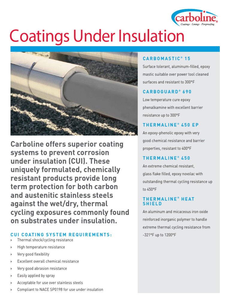 CUI ProductFlyer 040516 | PDF | Epoxy | Corrosion