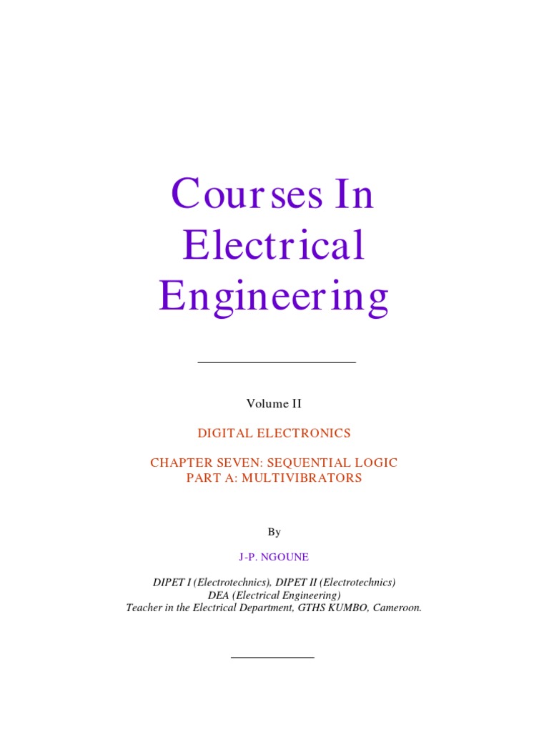 Multivibrators | PDF | Electronics | Electronic Engineering