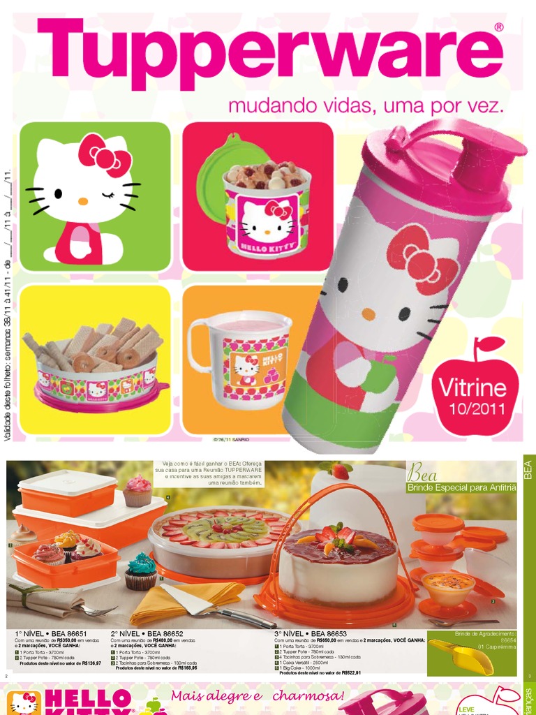 Vitrine Tupperware 10 /2011 TupperShow | Legumes | Chá