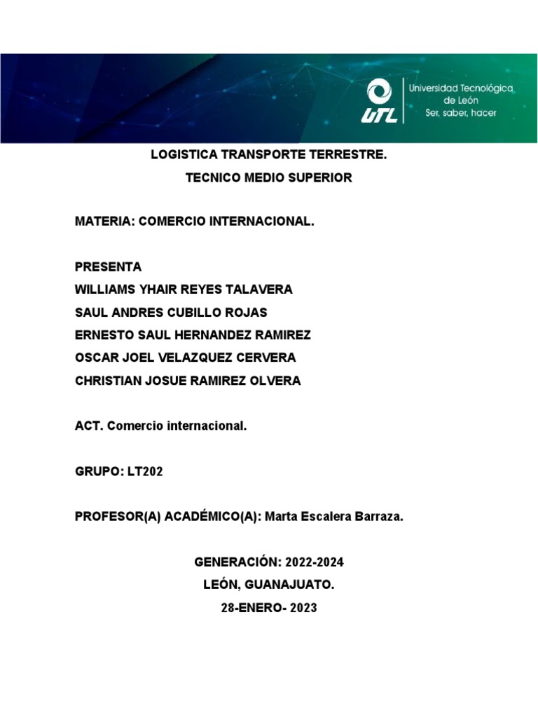 Teorías Clásicas del Comercio Internacional | PDF | Comercio | El comercio internacional