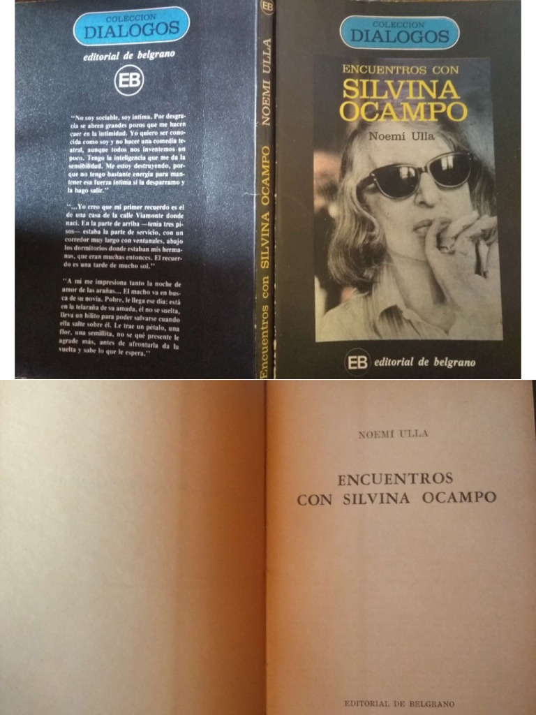 Encuentros Con Silvina Ocampo - Noemí Ulla | PDF