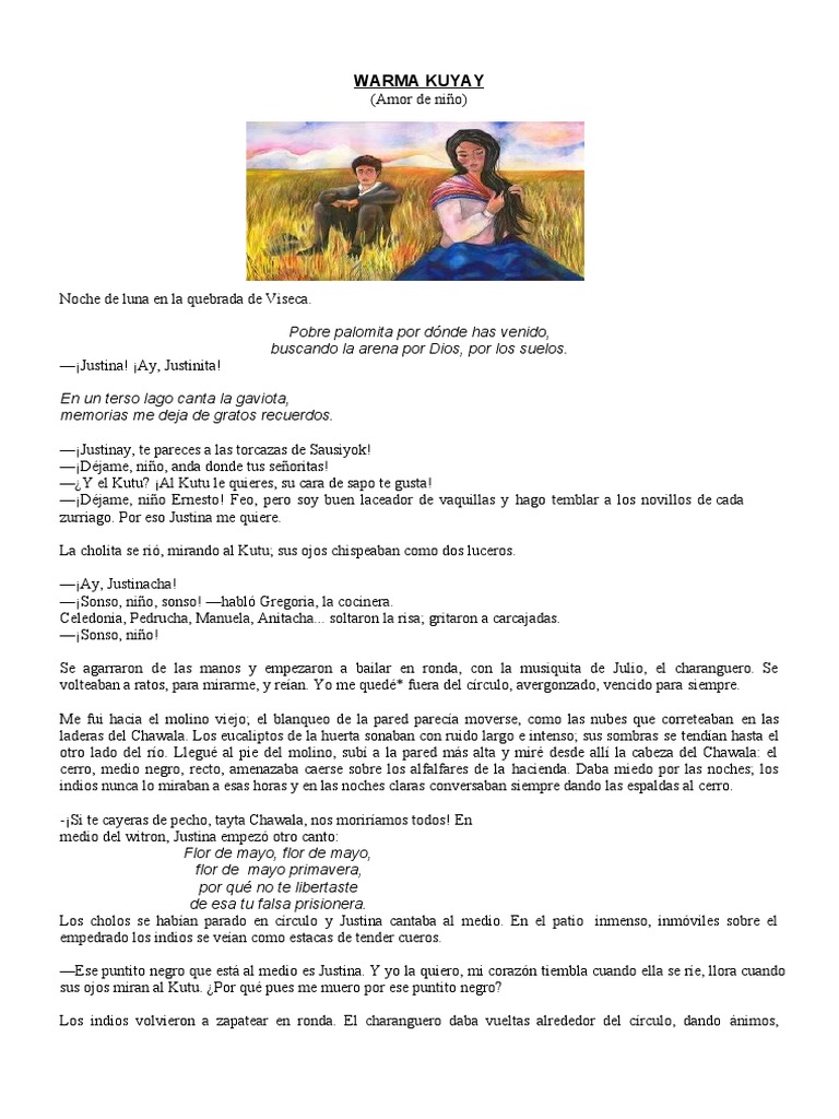 WARMA-KUYAY (Fragmento) | PDF