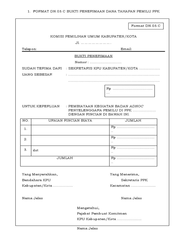Format DN.03.C. SPJ PPS | PDF