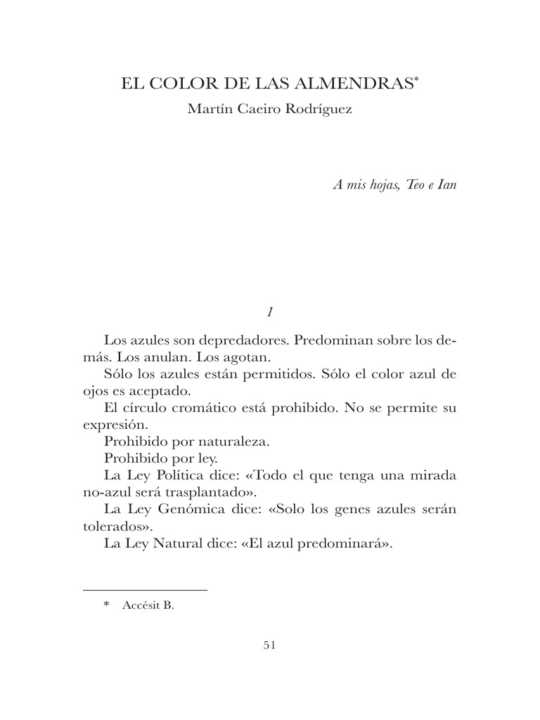 El Color de Las Almendras-2 | PDF | Color | Ligero