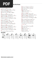 Time Solo Tab & Scale Diagrams (Pink Floyd) | PDF | Guitars | Chord (Music)