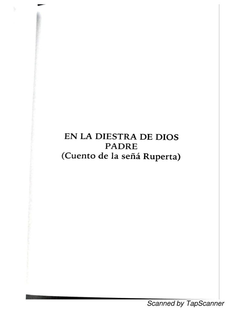 A La Diestra de Dios Padre - Tomás Carrasquilla | PDF