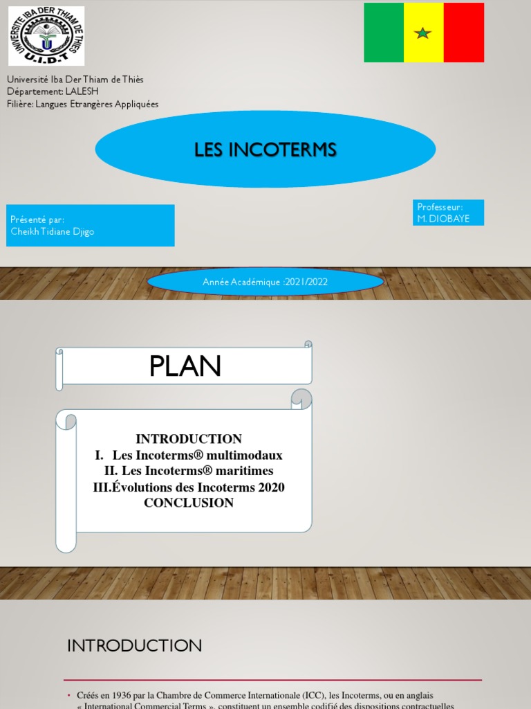 Incoterms 2020 : Guide Multimodal | PDF | Business | Droit privé
