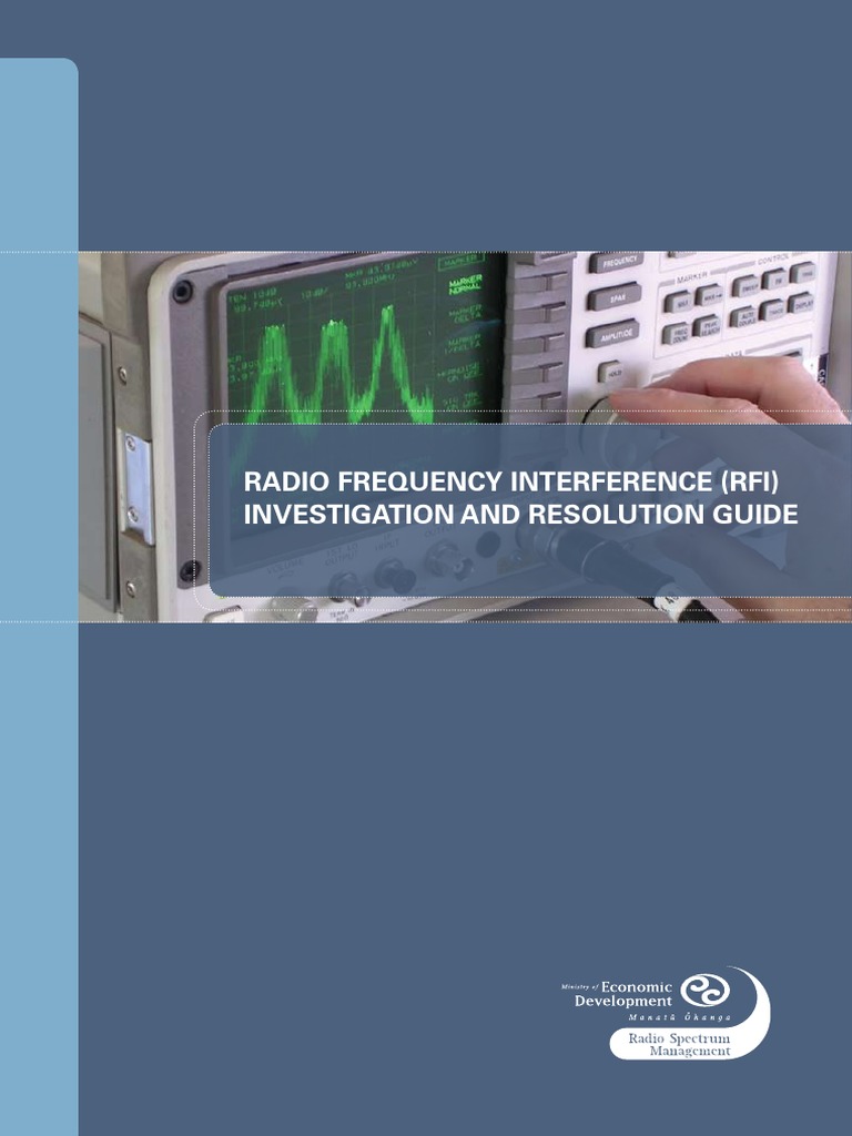 Rfi Investigation and Resolution Guide | PDF | Electromagnetic ...