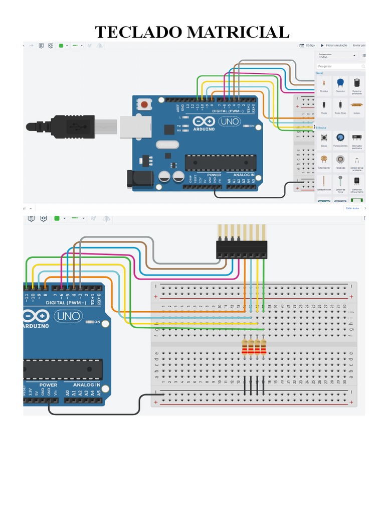 Teclado Matricial | PDF