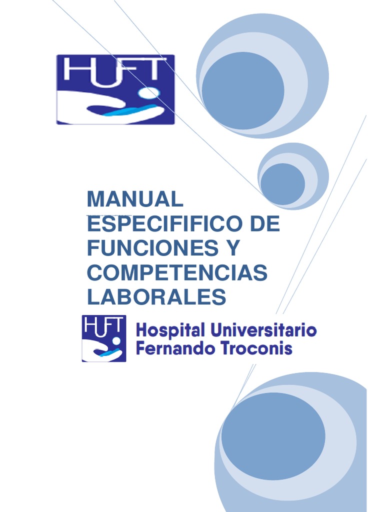 Manual Especifico de Funciones y Competencias Laborales 4V Aprobado PDF | PDF