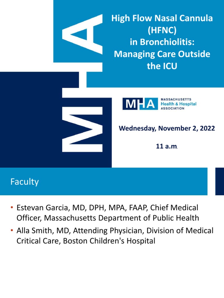 High Flow Nasal Cannula PPT 11.2.2022 PDF | PDF | Intensive Care ...