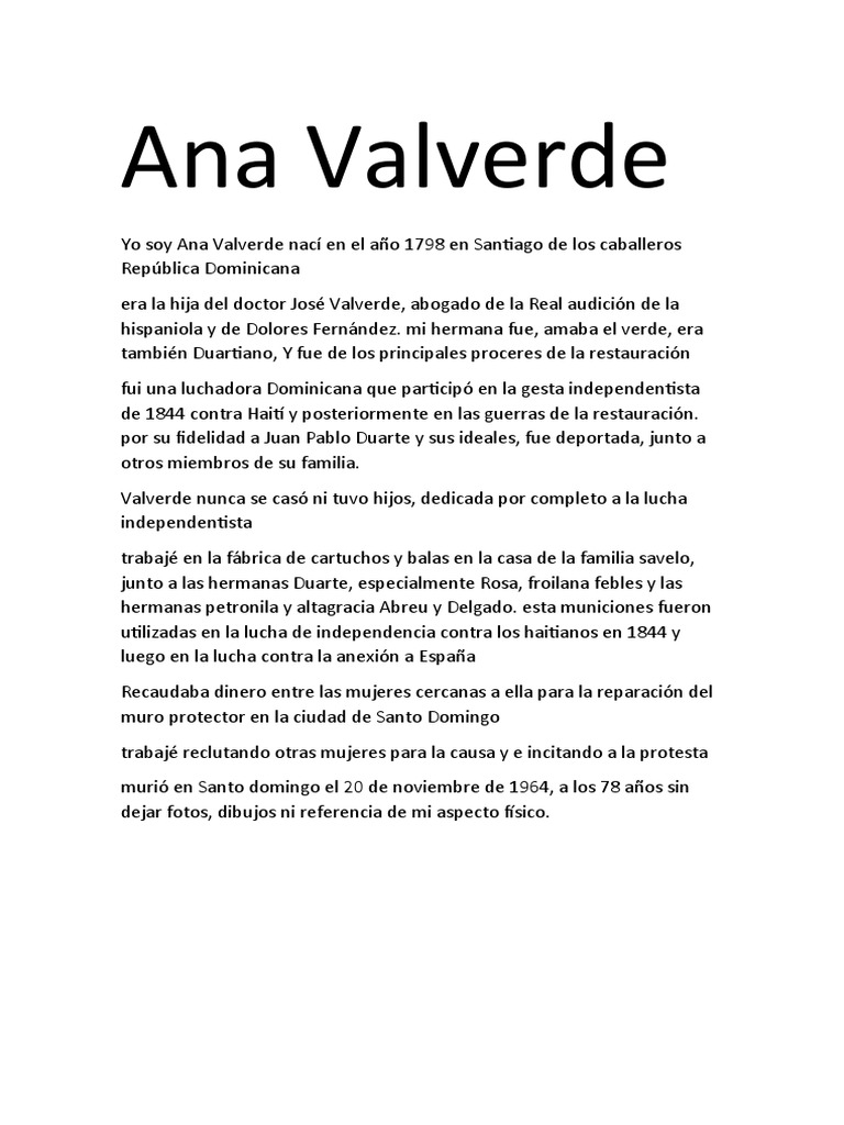 Ana Valverde | PDF