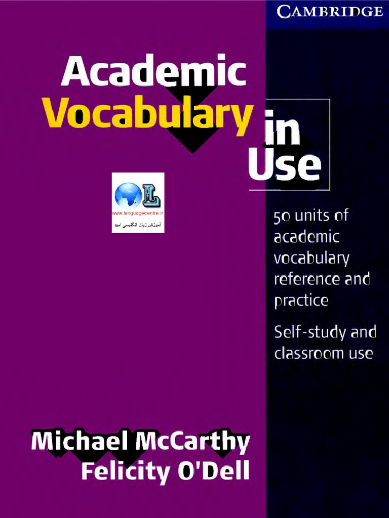 Academic Vocabulary in Use PDF | PDF Academic Vocabulary in Use PDF | PDF