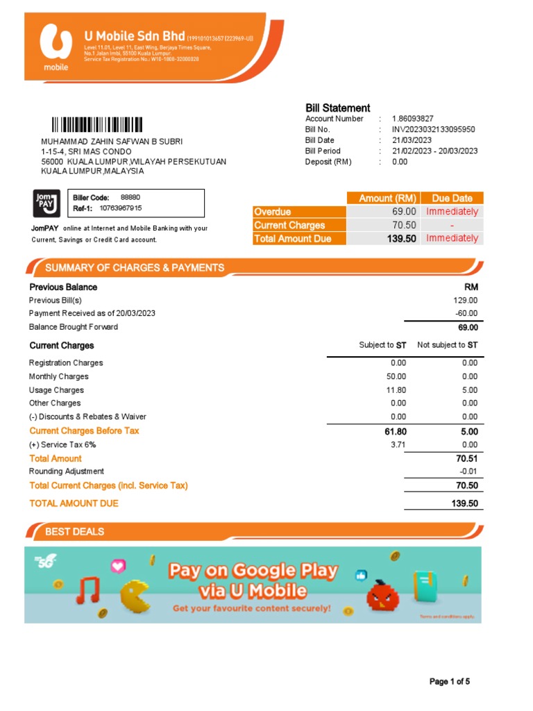 Ebill 100082056074 | PDF