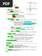 ECG Interpretation Cheat Sheet | PDF | Electrocardiography | Cardiac ...