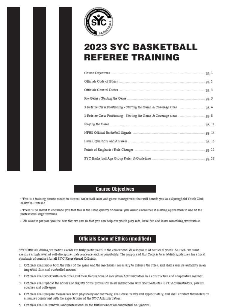 Basketball Rules and Technique PDF | PDF | Rules | Indoor Sports