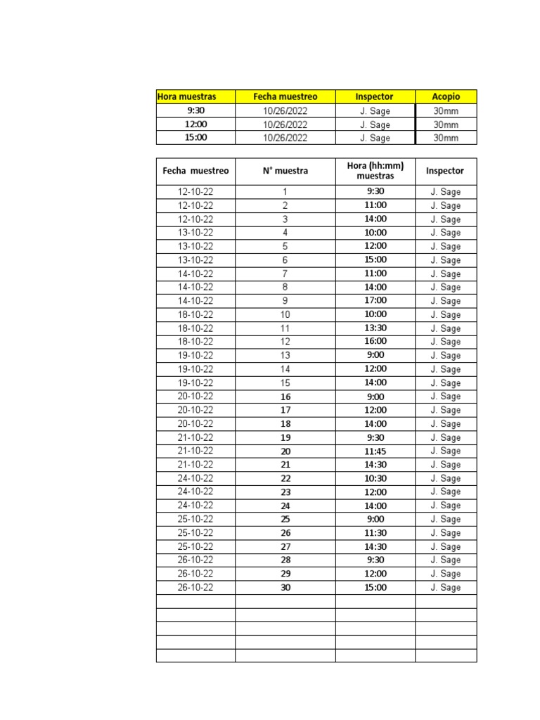 Plantilla Acopio | PDF
