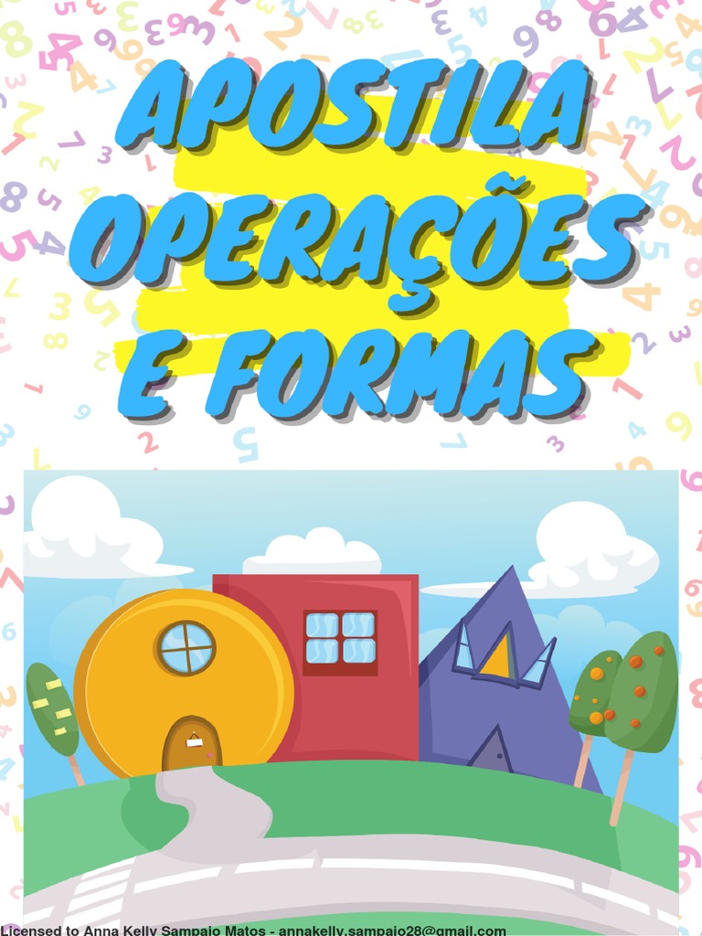 Apostila Das Operações Numéricas e Formas Geométricas | PDF | Percepção ...