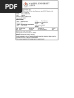 MBA - Sample Certificate | PDF