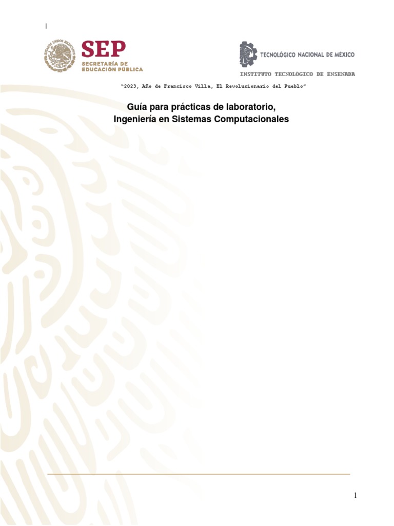 ITE Manual de Practicas Graficacion 2023-1 - Practica 1 PDF | PDF