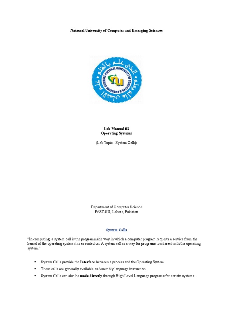 OS Lab 3 | PDF | Process (Computing) | Operating System