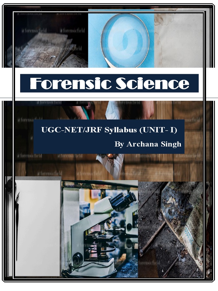1619921936223forensic Science UNIT - I PDF | PDF | Crime Scene ...