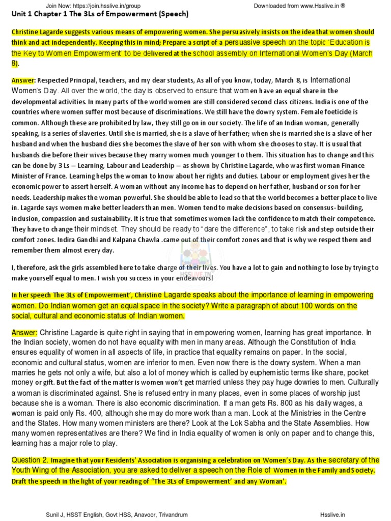 Hsslive Xii English Capsule Notes by Sunil | PDF | Empowerment | Poetry Hsslive Xii English Capsule Notes by Sunil | PDF | Empowerment | Poetry