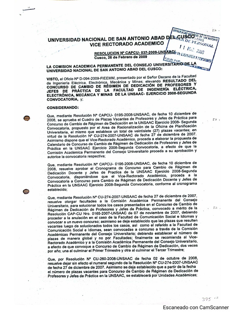 Capcu 037 2009.unsaac | PDF