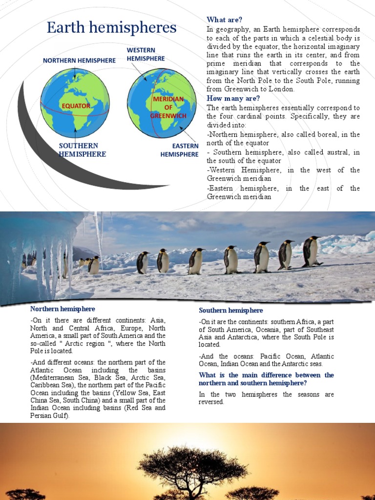 Earth Hemispheres | PDF | Pacific Ocean | Oceans