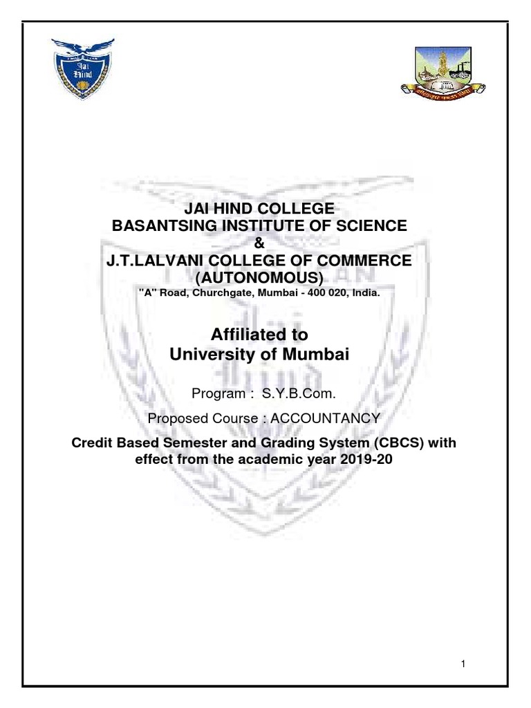 Sem Iii Sybcom Finacc Mang Acc | PDF | Financial Accounting | Accounting