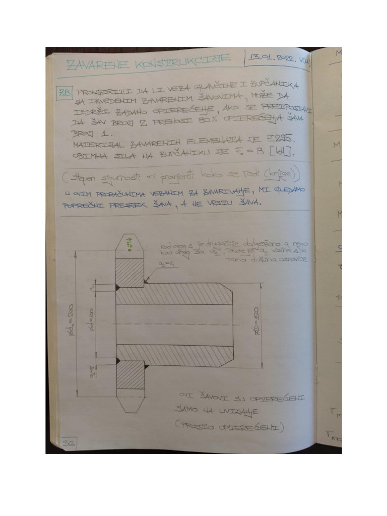 Masinski Elementi 1 v11 | PDF