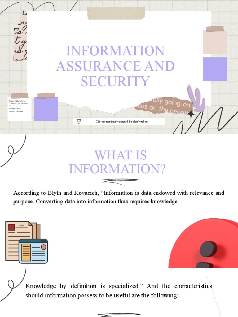 Presentation 1 | PDF | Information Security | Threat (Computer)