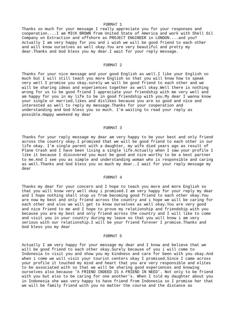 Friendship 1 1 | PDF | Love