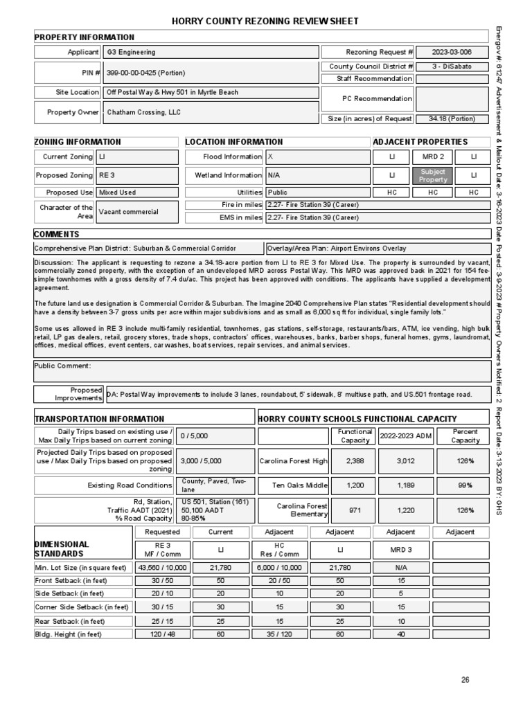 Postal Way Proposal | PDF