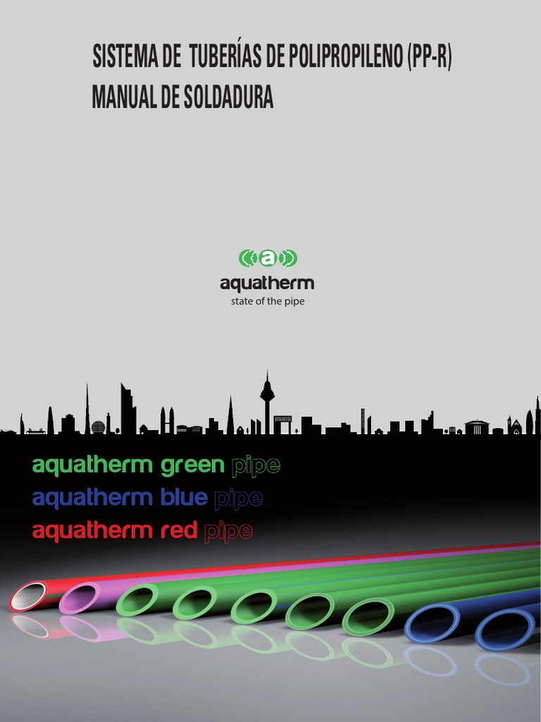 IN_Manual soldadura aquatherm | PDF | Tubería (transporte de fluidos) | Plomería