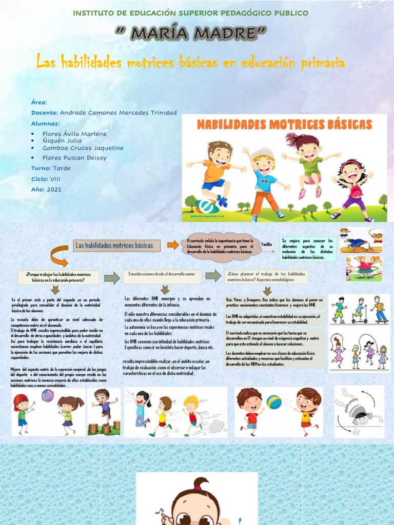 Habilidades Basicas | PDF | Educación primaria | Plan de estudios