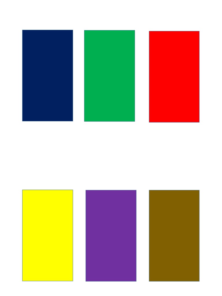 Laminas Test Colores | PDF